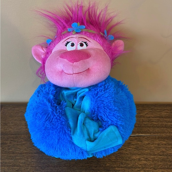 Trolls | Toys | Trolls Dreamworks Poppy Pillow Pet Blue Pink Doll ...